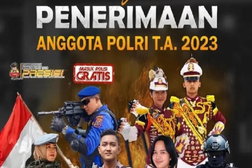 Dibuka Penerimaan Anggota Polri Tahun 2023, Cek Syaratnya di Sini - Nasional - BERITA MERDEKA ...