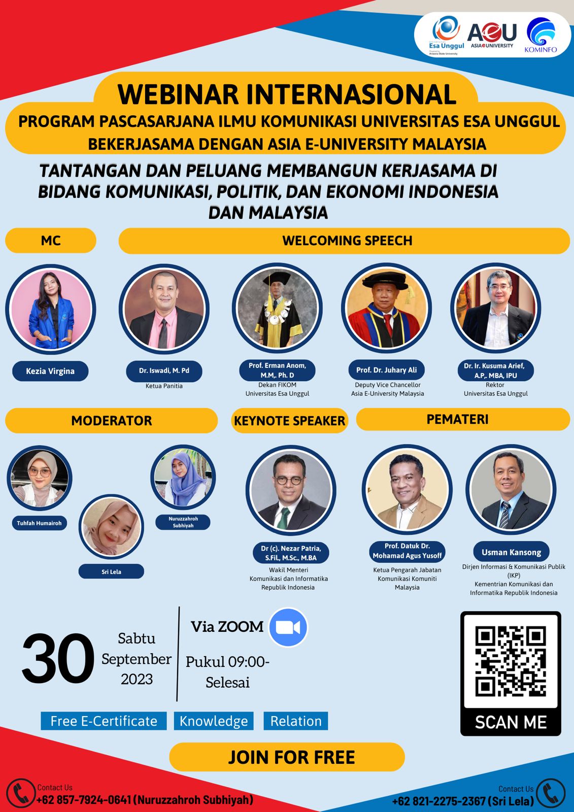 Pascasarjana Ilmu Komunikasi Universitas Esa Unggul Bekerjasama Dengan Asia E-University ...