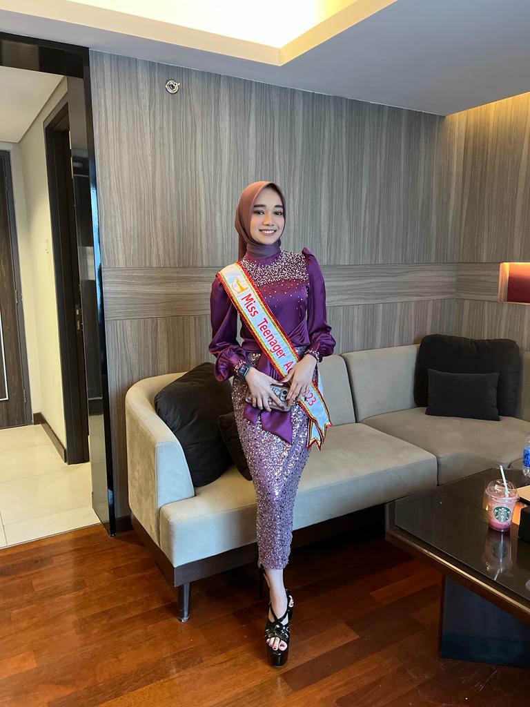 Putri Laura Asal Aceh Masuk Grand Final Miss Teeneger Indonesia 2023 ...