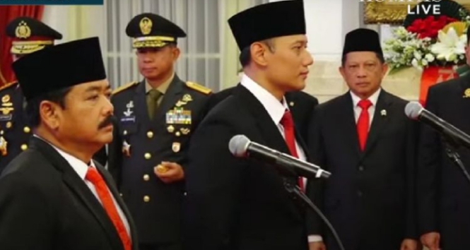 Jokowi Resmi Lantik AHY Jadi Menteri ATR/BPN - Nasional - BERITA MERDEKA | BERITAMERDEKA.NET ...