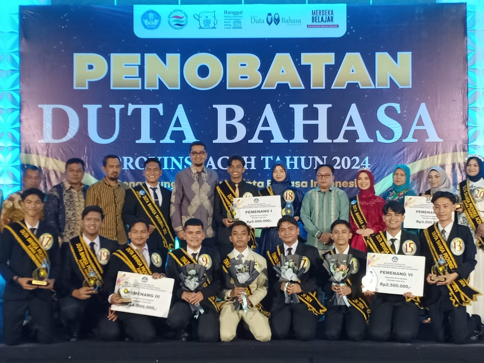 Muhammad Sayuti dan Rafifatul Salma Dinobatkan jadi Duta Bahasa ...